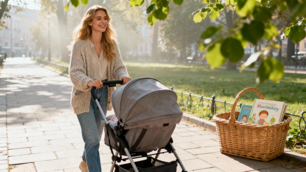 Stroller with Parking Brake: A Guide to Secure Stopping – Sianldcone